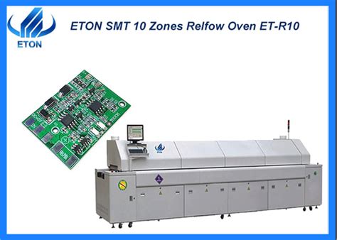 Reflow Oven Machine Temperature Control Method Pidssr With 10 Heating Zones