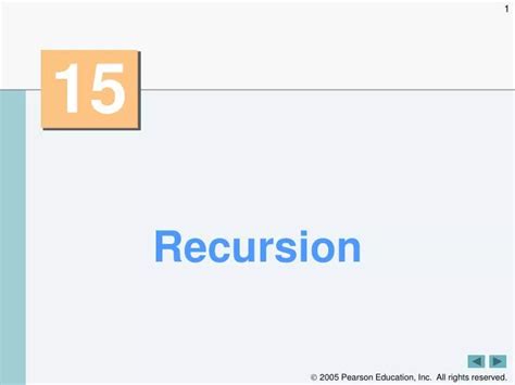 Ppt Recursion Powerpoint Presentation Free Download Id1008860