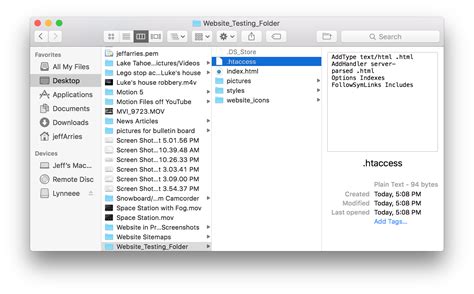 Apache Why Cant I Upload Htaccess File Using Terminal Stack Overflow