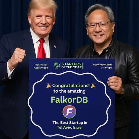 Falkordb Hackernoon Startup Of The Year 2024 Tel Aviv