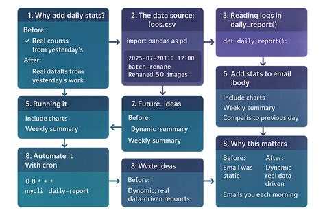 Adding Daily Summary Stats To My Python Cli Email Report By Mariyam
