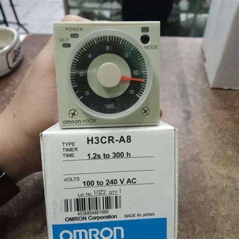 Jual Timer Omron H3cr A8 220vac Plus Socket Di Seller Haura Cilandak