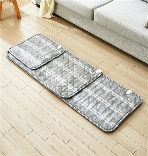 눕자 탄소 카본 전기방석 그레이 1~3인용 티몬