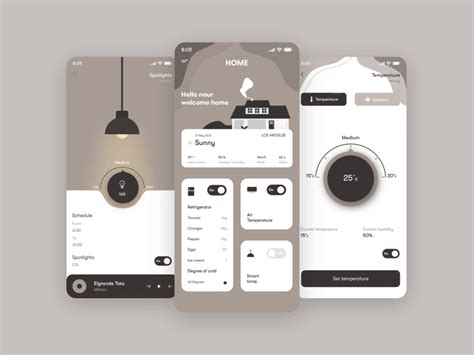 21 Dailyui Home Monitoring By Timo Wagner On Dribbble Best Ui Design