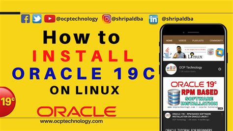 Oracle 19c Installation On Oel 7 Step By Step Shripal