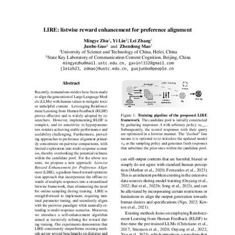 Lire Listwise Reward Enhancement For Preference Alignment Acl Anthology