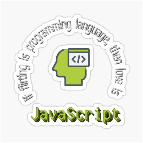 Javascript Lovers Sticker By TrendTrekker Redbubble