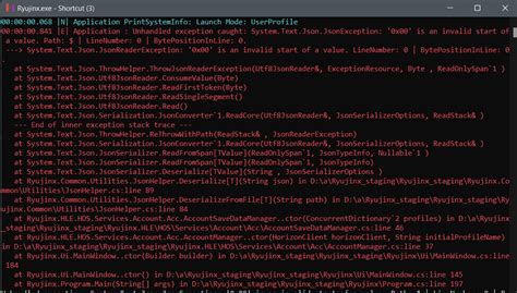 Ryujinx Startup Error Please Help R Ryujinx