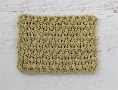 How To Crochet The Rice Stitch Crochet 365 Knit Too