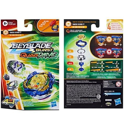 Beyblade Burst Quad Drive Vanish Fafnir F7 Hasbro F3338 Ri Happy
