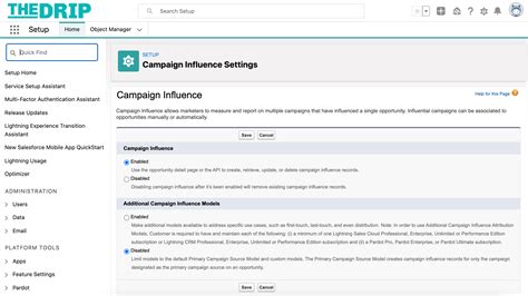 Complete Guide To Salesforce Campaign Influence Salesforce Ben