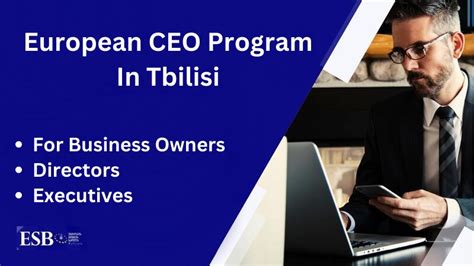 ევროპის ბიზნეს სკოლა European School Of Business On Linkedin ტოპ მენეჯმენტის სრული Ceo პროგრამა