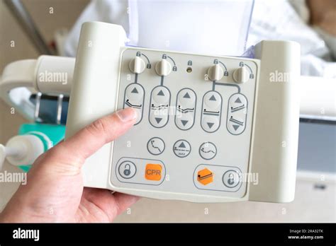 Hospital Bed Control Box With Buttons Medical Equipment Remote