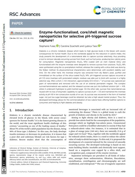 Pdf Enzyme Functionalised Coreshell Magnetic Nanoparticles For Selective Ph Triggered