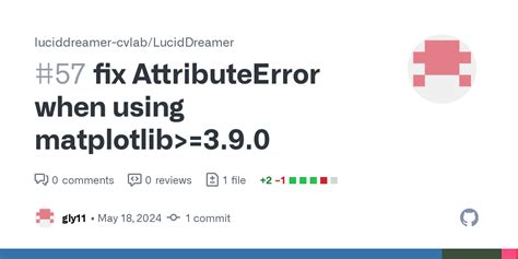 fix attributeerror when using matplotlib 3 9 0 by gly11 · pull request 57 · luciddreamer cvlab