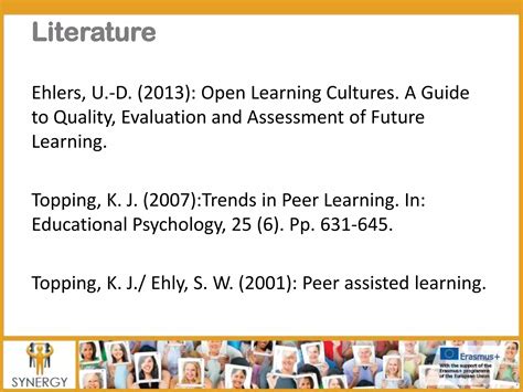 Synergy Induction To Pedagogy Programme Criteria Of Peer Learning English Pdf