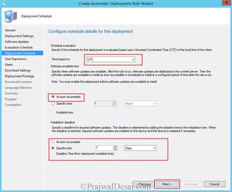 Create Automatic Deployment Rule In Sccm