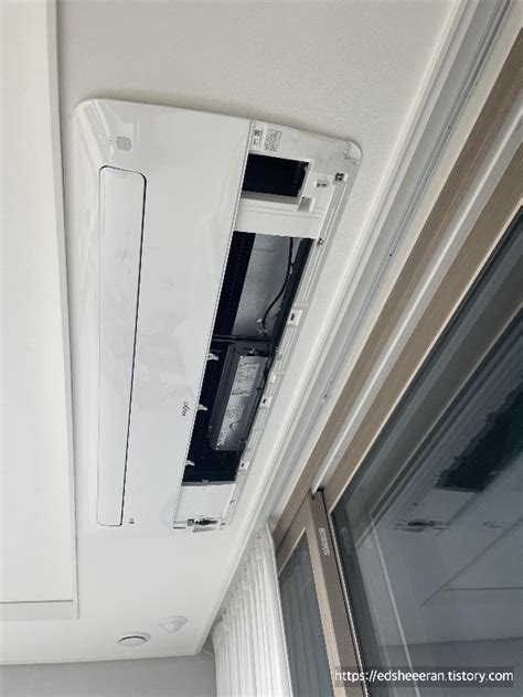 Lg 휘센 천장형 시스템 에어컨 필터 셀프 청소하는 방법