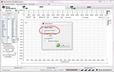 TSW1400EVM Set Auto Data Converters Forum Data Converters TI E2E