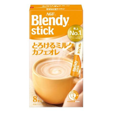 스틱 커피아지노모토agf 「부렌디」스틱 녹아들 듯 하는 밀크 카페 오레 1상자8개입 재팬스토어 일본약 의약품 전문 직구 쇼핑몰