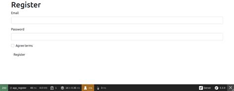 symfony registro de usuarios reset password login