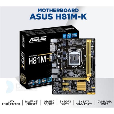 Jual Motherboard Asus H Mk Kota Semarang Trinity Group Tokopedia