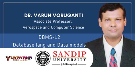 Dbmsl2 Database Lang And Data Models By Dr Varun Voruganti Sandip