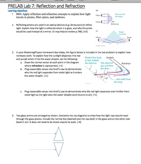 Reflection And Refraction Virtual Lab At Eric Hunt Blog