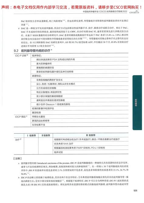 Csco前列腺癌诊疗指南（2022） 前列腺癌 指南 诊疗 癌症 健康界