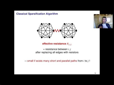 Ieee Focs Foundations Of Computer Science Talk Quantum Speedup For Graph Sparsification Cut