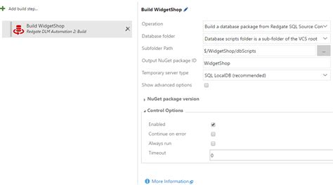 Use The Vsts Build Extension Dlm Automation 2 Product Documentation