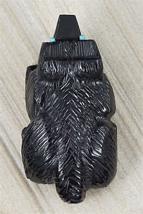 Badger Zuni Fetish Carving Mike Tucson High Lonesome Trading