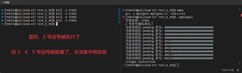 Linux进程信号【信号处理】linux 信号处理时机 Csdn博客