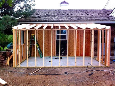Diy Shed Roof Framing Step By Step Guide For Building A Sturdy