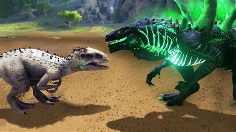 Godzilla Vs Indominus Rex Ark Survival Evolved Modded Youtube
