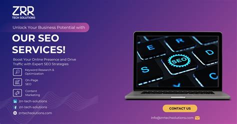 Boost Your Website With Zrr Tech Solutions Zrr Tech Solutions Posted