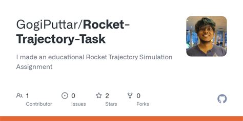 Github Gogiputtarrocket Trajectory Task I Made An Educational