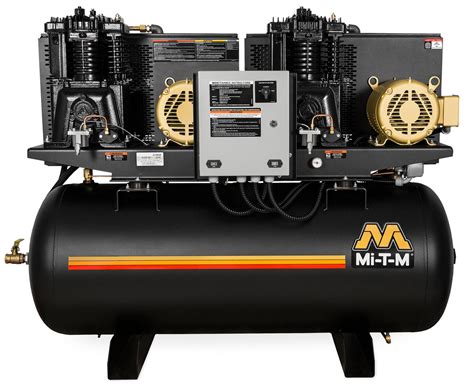 Mi T M Acd M Series 75 Hp 120 Gallon Two Stage Electric Duplex