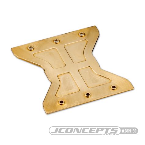 Jconcepts Brass Option Parts For Regulator Chassis Kit Rc Driver