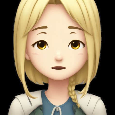 Anime Girl Crying Emoji Ai Emoji Generator