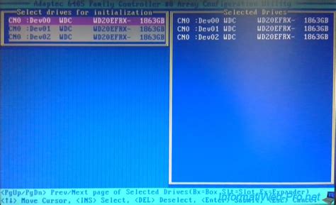 Create And Configure A Raid 0 1 5 With An Adaptec Raid 6405