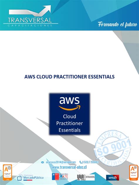 Contenidos Curso Aws Cloud Practitioner Essentials Pdf Computación