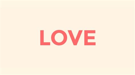 Love Letters Video Animation Love The Kinetic Text Animated On The