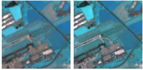 Super Resolution Of Multispectral Multiresolution Sensors Photogrammetry And Remote Sensing