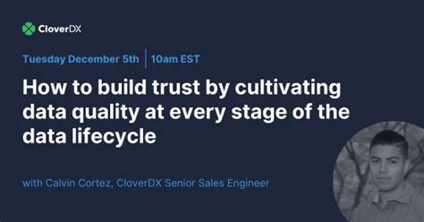 Cloverdx On Linkedin Bad Data Is Not Actually The Problem The Problem