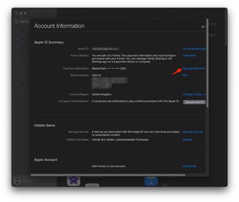 Add Payment Method Apple ID Mac IOS Hacker