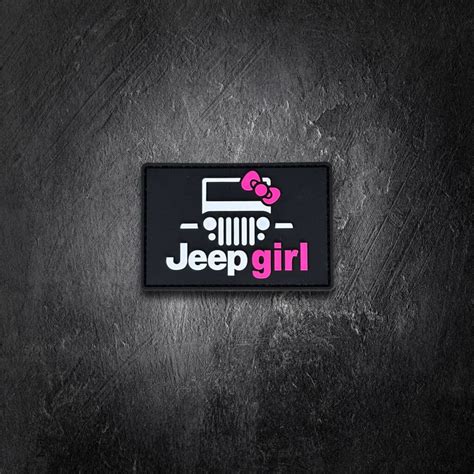 Jeep Girl Pvc Morale Patch Patchops