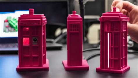 Raspberry Pi Doctor Tardis 3d Printed Project