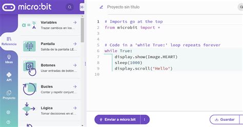 Programar Microbit Con Python Editor