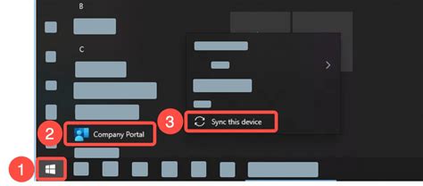 Sync Your Laptop With Company Portal EveryStep